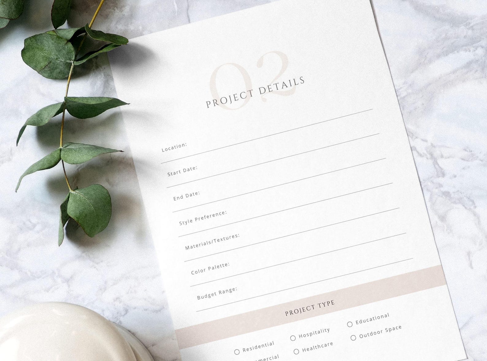 Interior Designer Client Contract Template: Editable Services Agreement ...