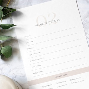 Interior Designer Client Contract Template: Editable Services Agreement ...