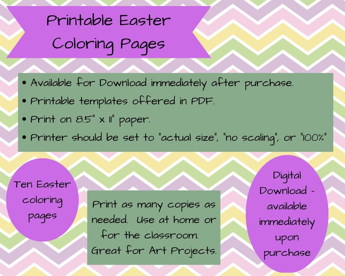 Easter Coloring Pages, Printable Easter Coloring Pages, Easter Coloring ...