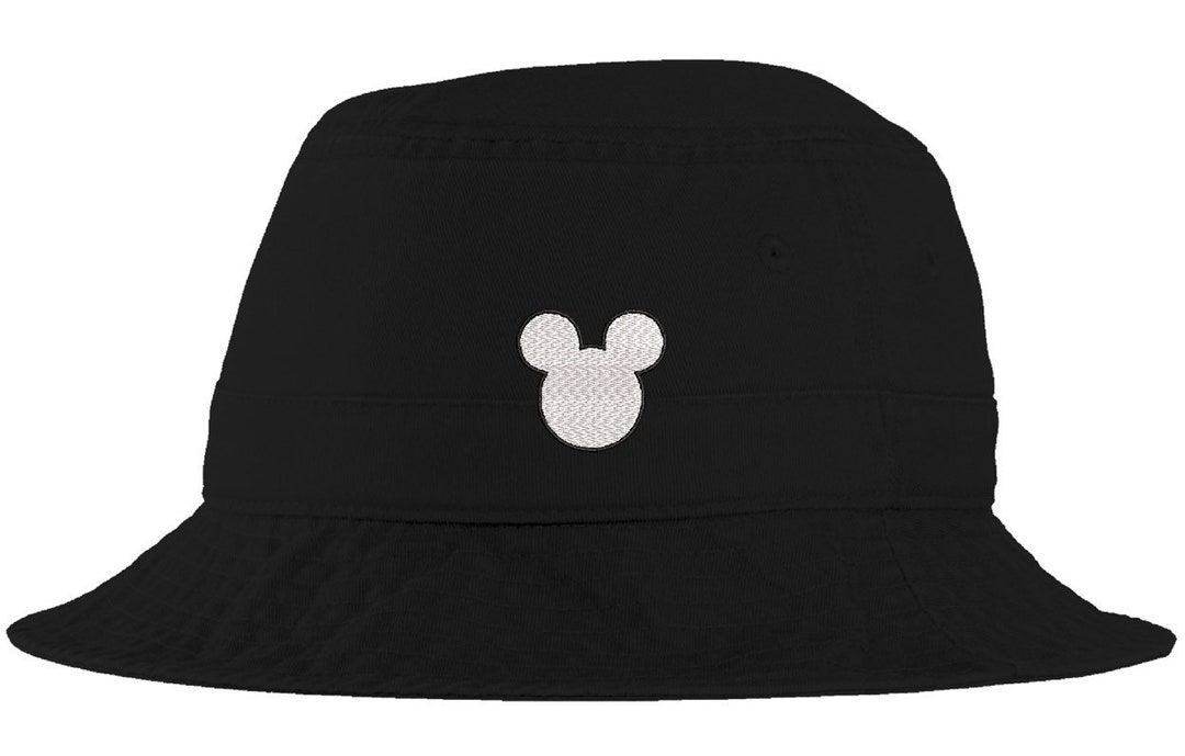 Disney Mickey Mouse Embroidered Bucket Hat, Mickey Hat, Vacation - Etsy