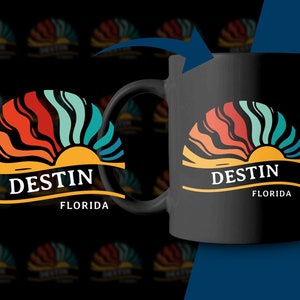 Destin, Florida Svg, Png, Pdf, Eps Files Clipart, Graphic, Sublimation ...