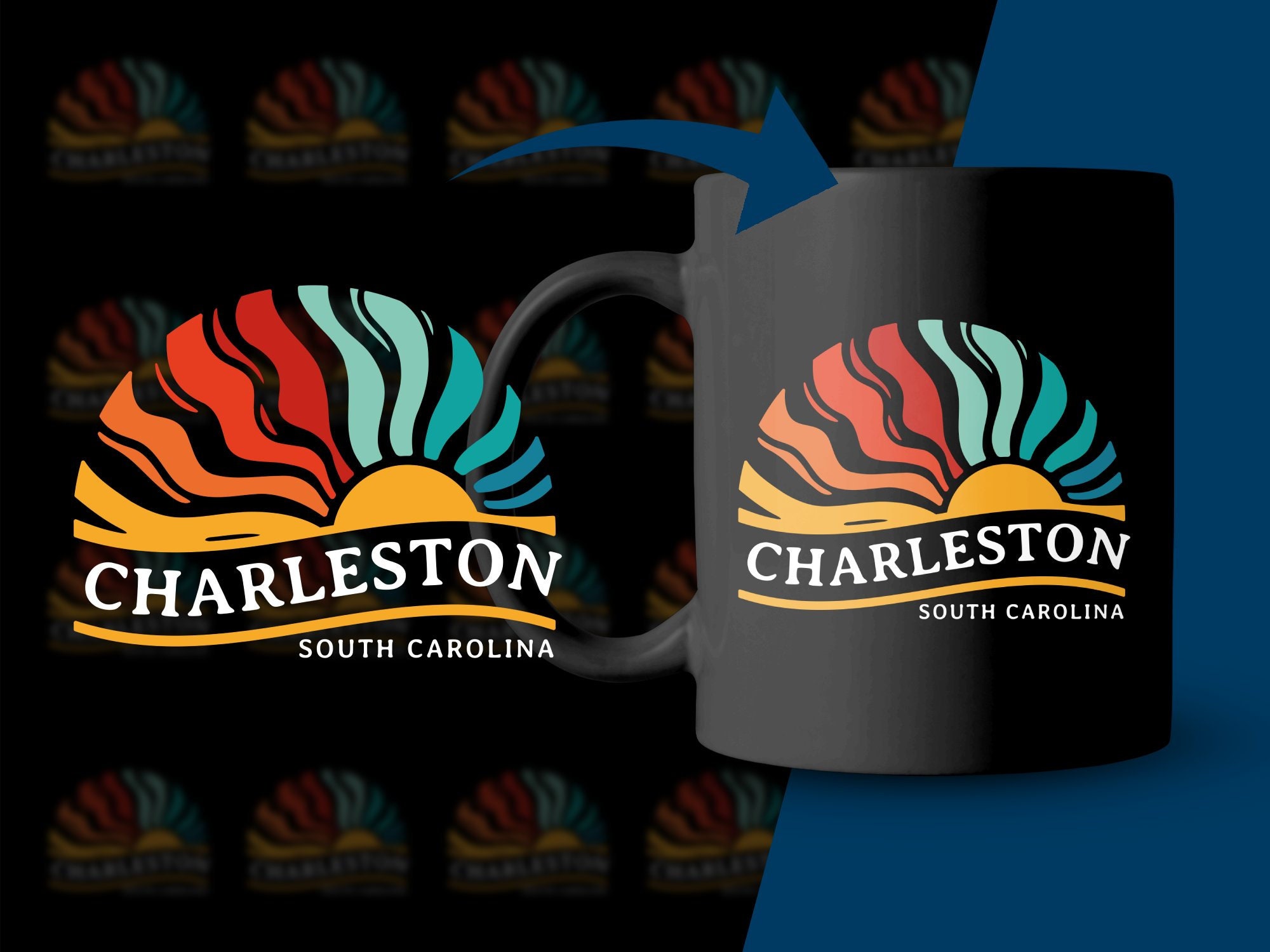 Charleston, South Carolina Svg, Png, Pdf, Eps Files Clipart, Graphic ...