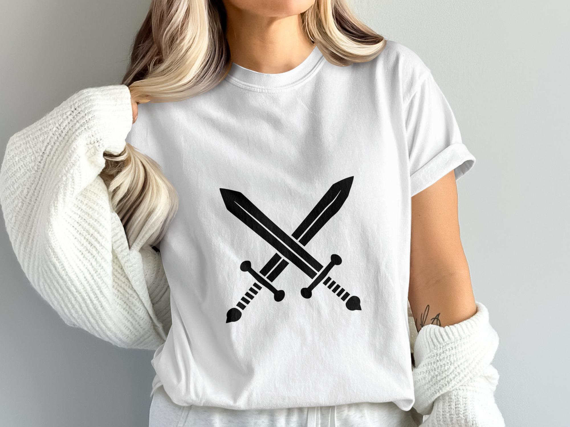 Crossed Swords Digital, Medieval Svg, Warrior Png, Two Swords Jpg ...