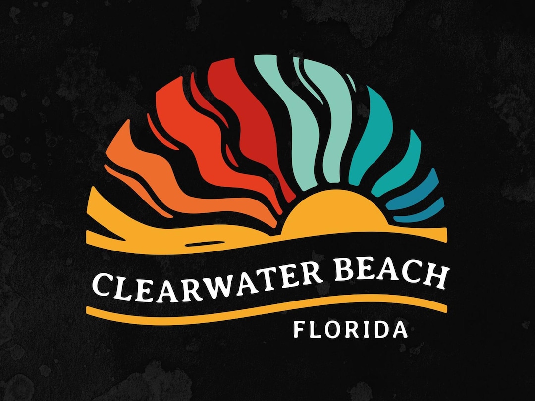 Clearwater Beach, Florida Svg, Png, Pdf, Eps Files | Clipart, Graphic ...