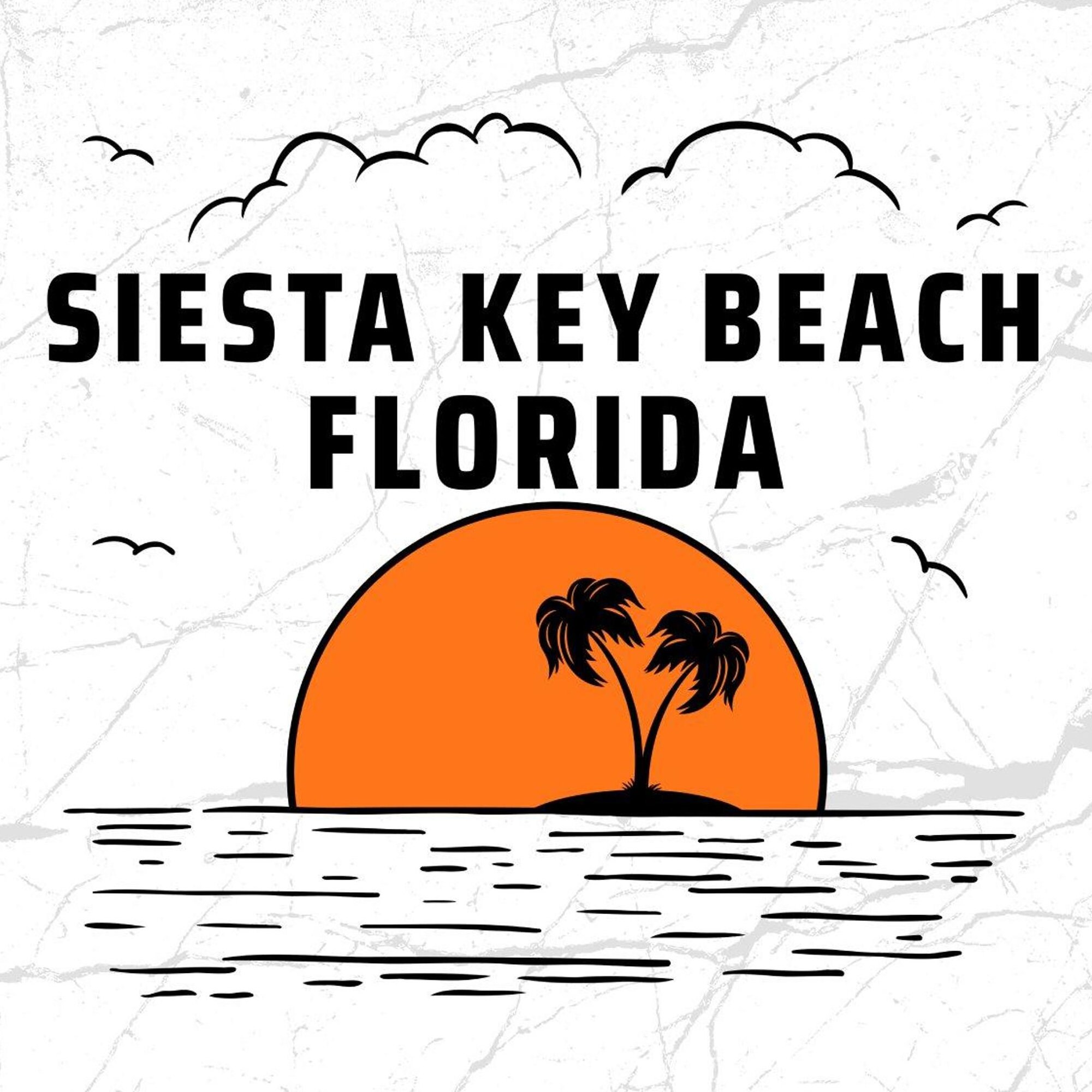 Siesta Key Beach Florida Svg Svg, Dxf, Eps, Png, Jpg, Pdf, Siesta Key ...