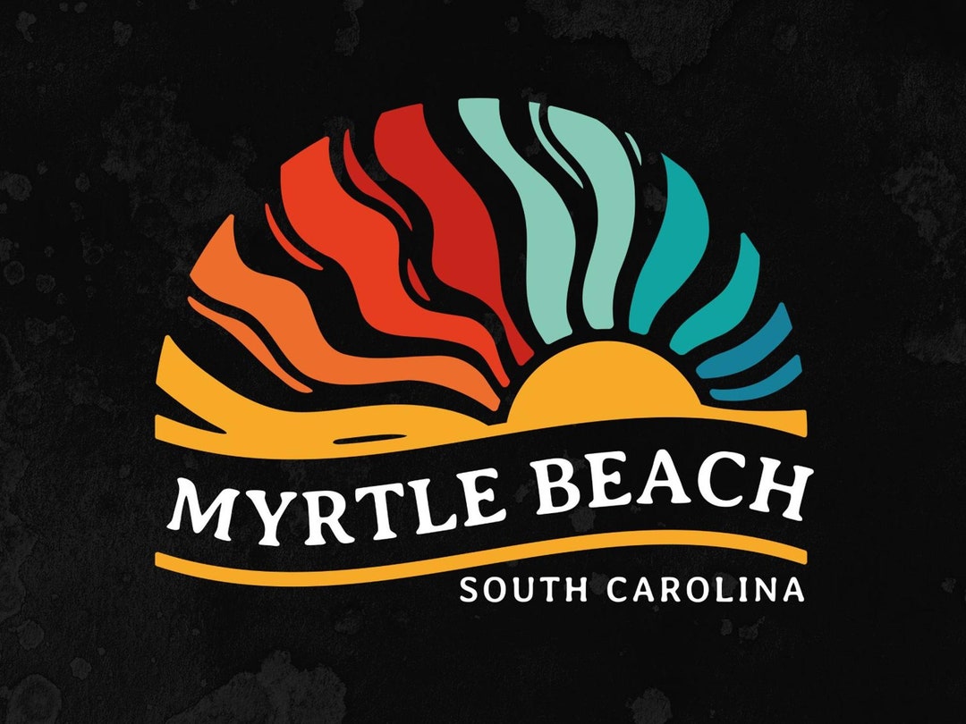 Myrtle Beach, South Carolina Svg, Png, Pdf, Eps Files | Clipart ...