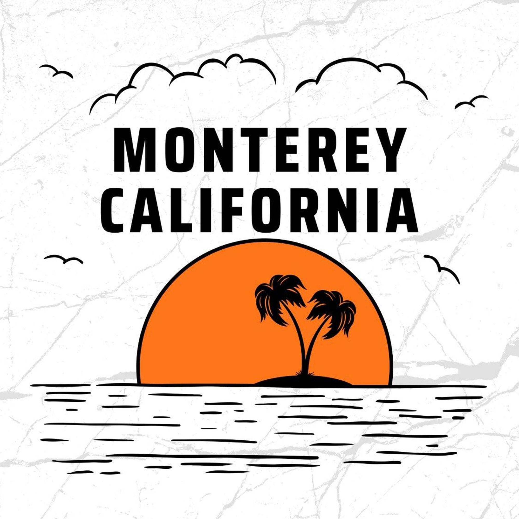 Monterey California Svg Svg, Dxf, Eps, Png, Jpg, Pdf, Monterey ...