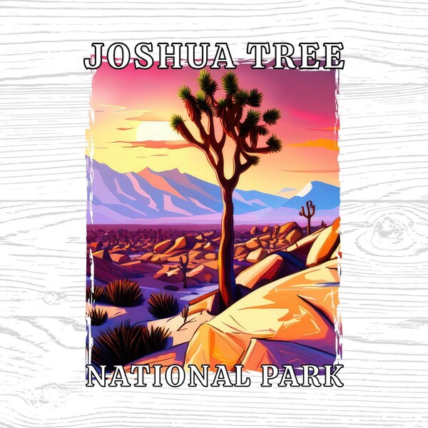 Joshua Tree Graphic - Etsy