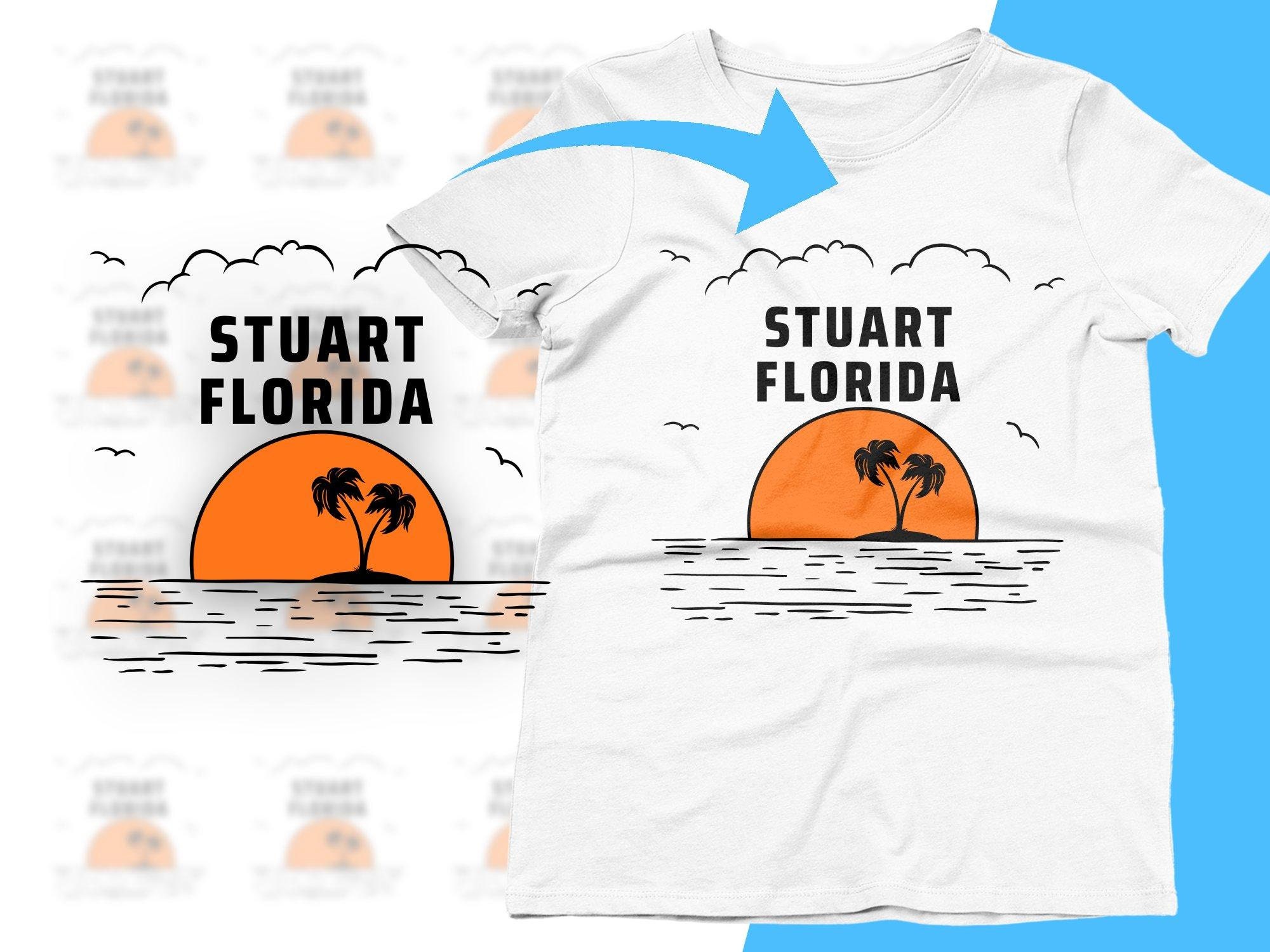 Stuart Florida Svg Svg, Dxf, Eps, Png, Jpg, Pdf, Stuart Sublimation ...