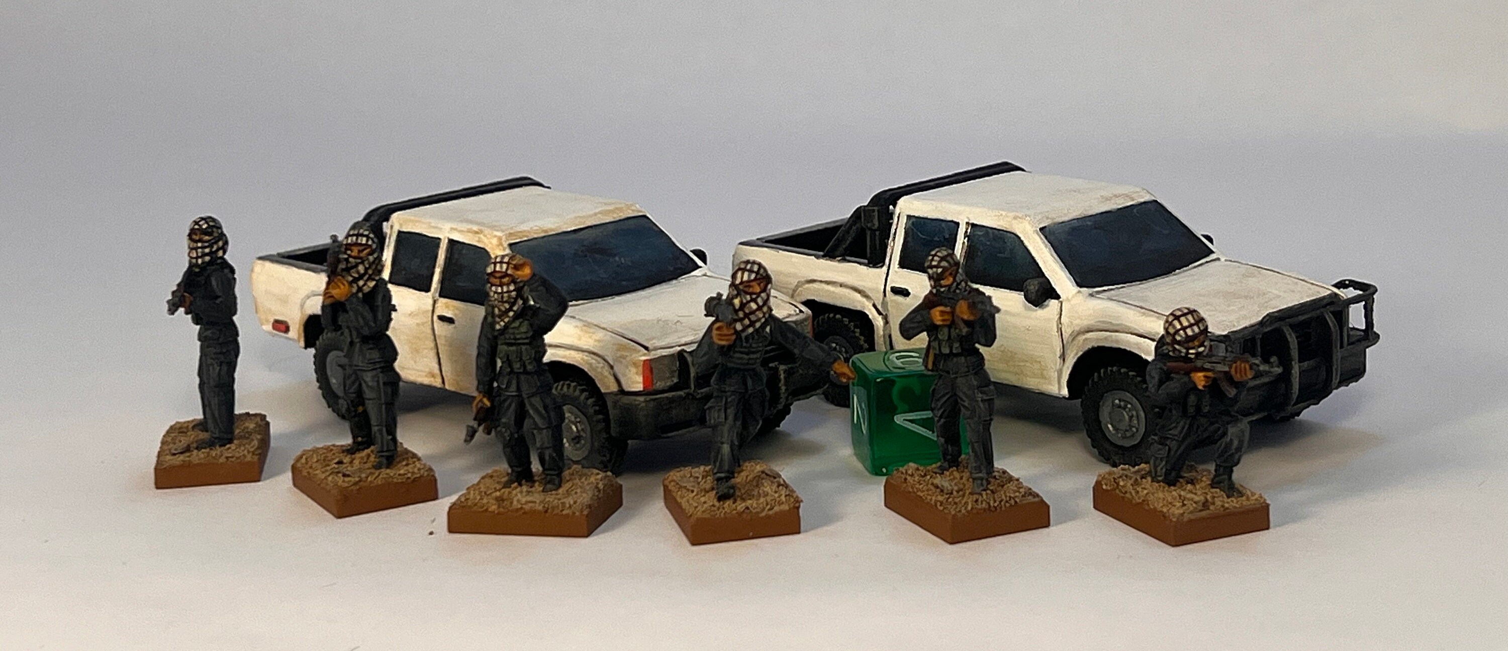 28mm Middle Eastern Militia Infantry and Trucks - Etsy