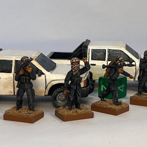 28mm Middle Eastern Militia Infantry and Trucks - Etsy