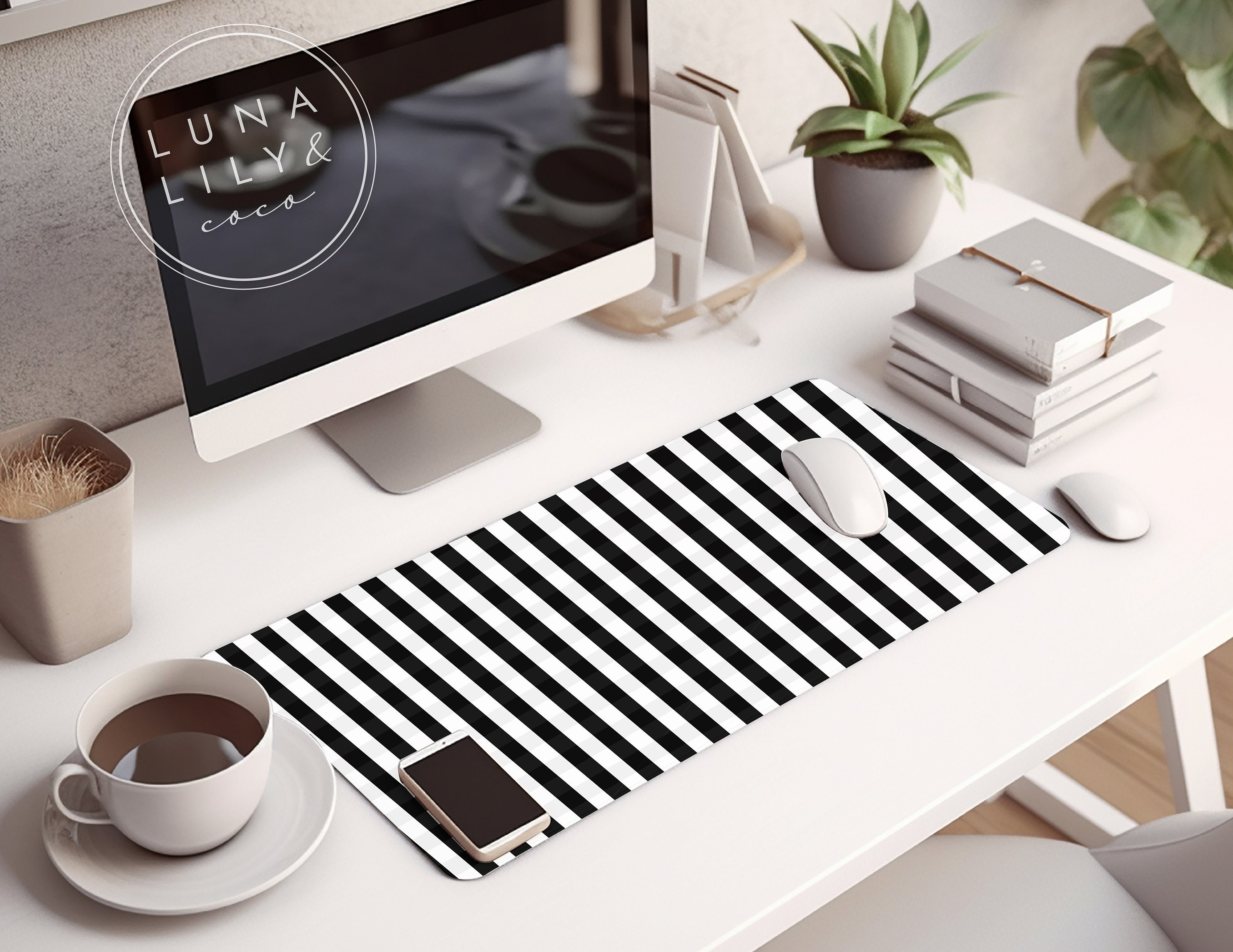 Black and White Striped Digital Paper, Striped Paper, Stripe Pattern ...