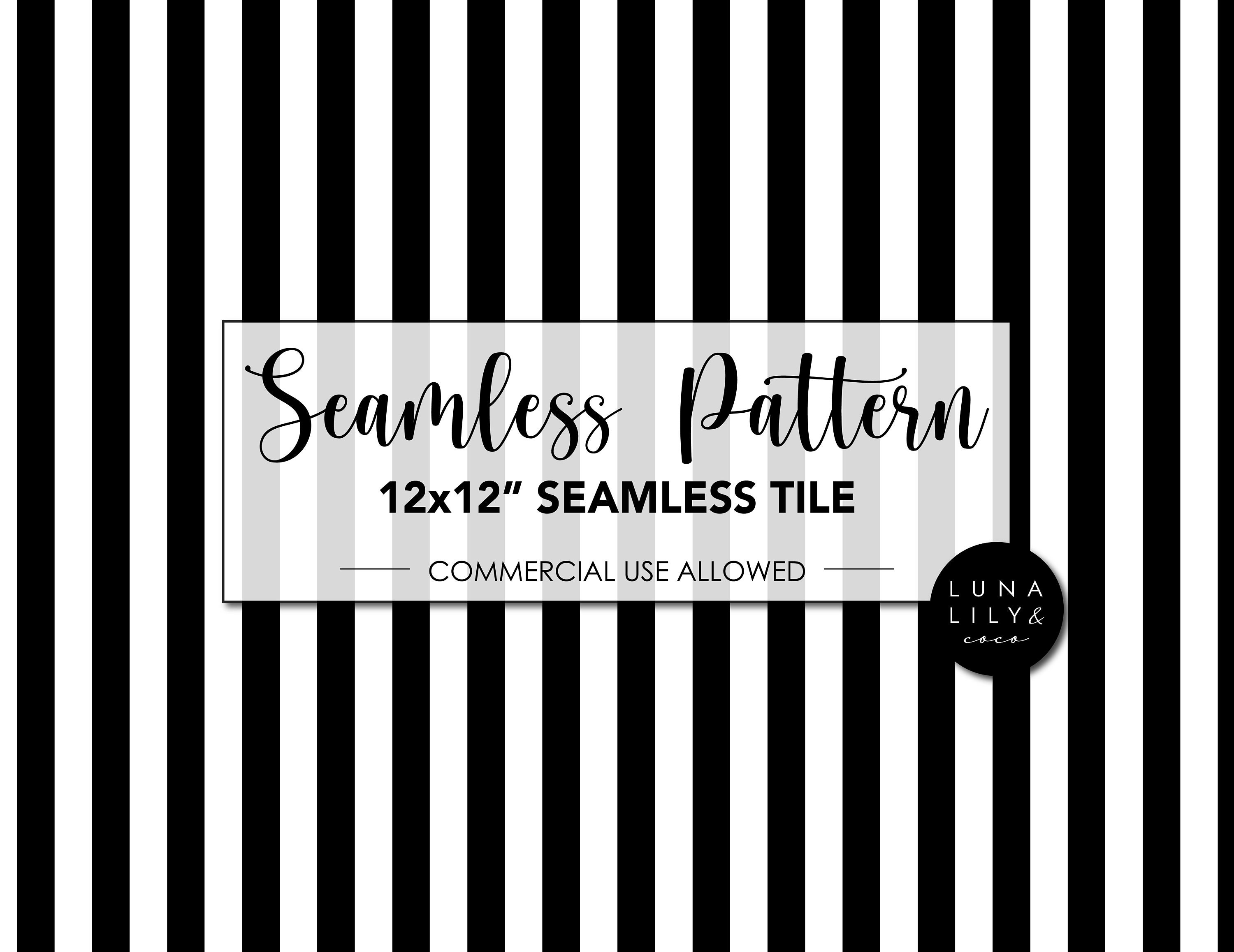 Black and White Striped Digital Paper, Striped Paper, Stripe Pattern ...