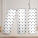 Black and White Polka Dot Digital Paper, Polka Dot Pattern, Digital ...