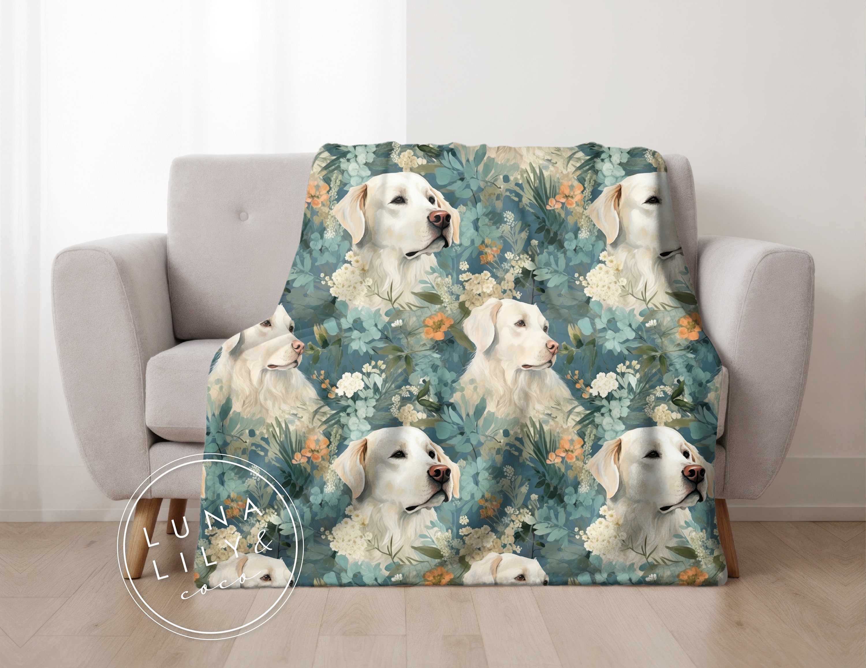 Cute Dog Seamless Pattern, Floral Dog Seamless Pattern Tile, Dog ...