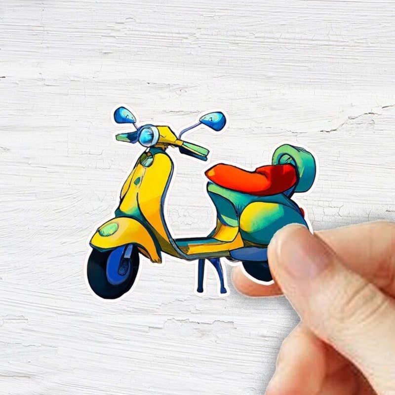 Electric Scooter Stickers - Etsy