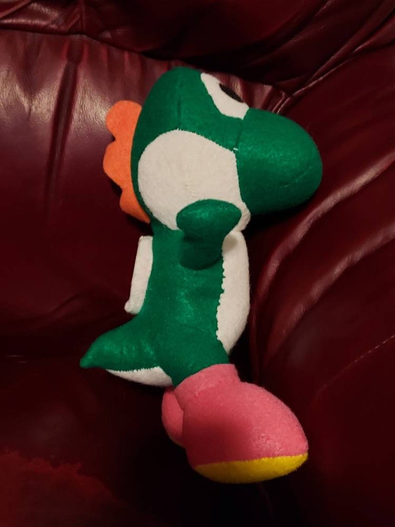 Handmade Yoshi Plush - Etsy
