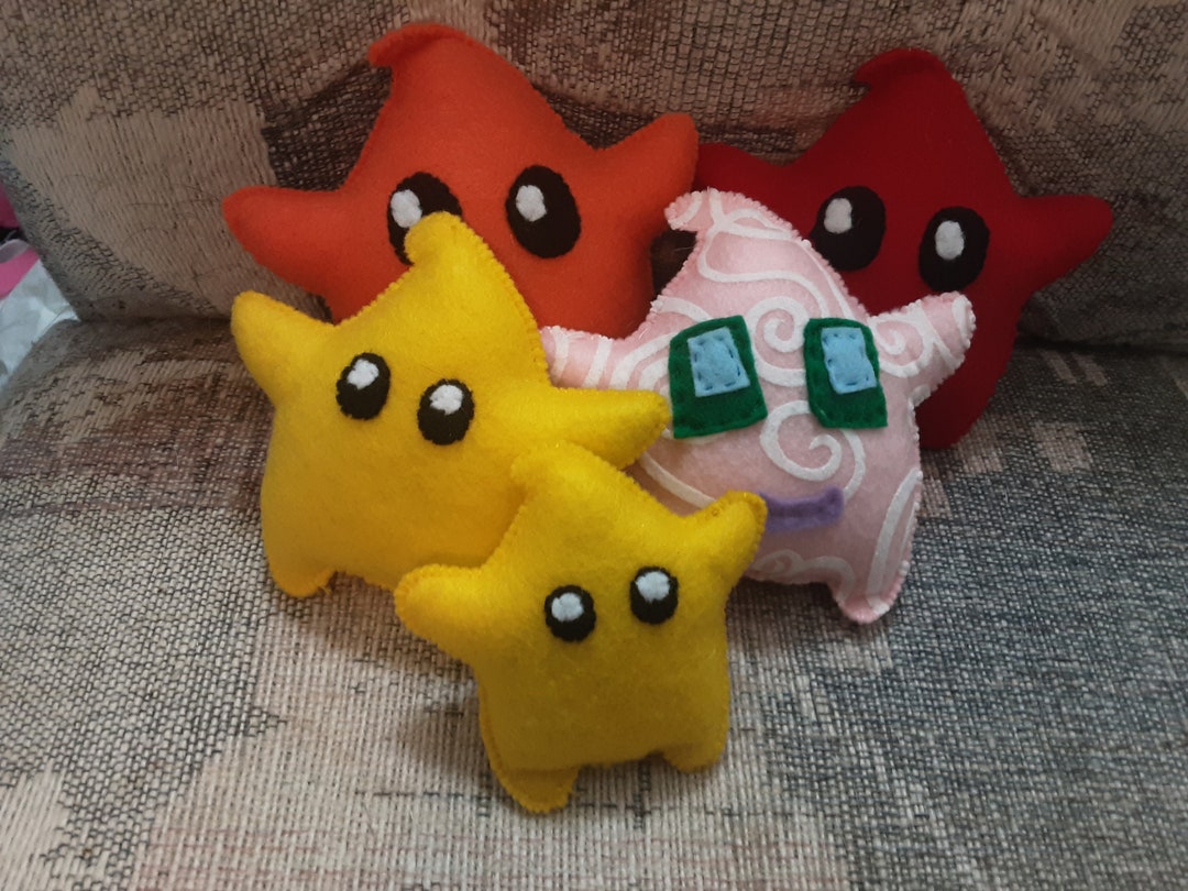 Handmade Mario Star Plush - Etsy