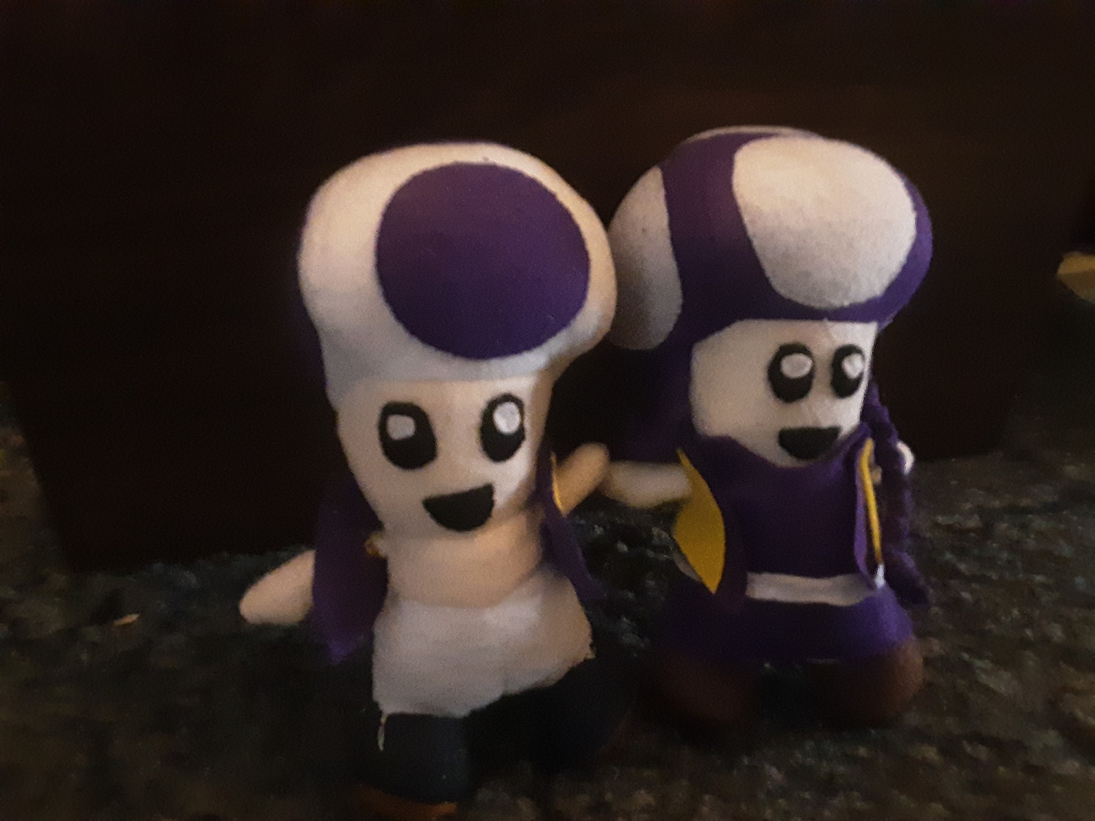 Handmade Toad and Toadette Plush - Etsy