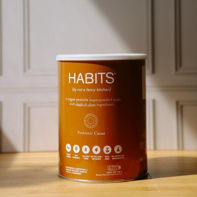Habits Vegan Protein Powder With Probiotics - Cacao - Etsy