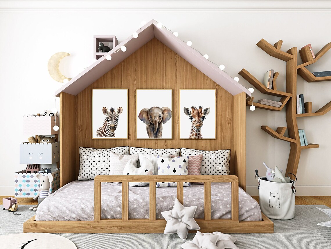 Cute Zebra Prints Baby Animal Prints Safari Nursery Prints Nursery ...
