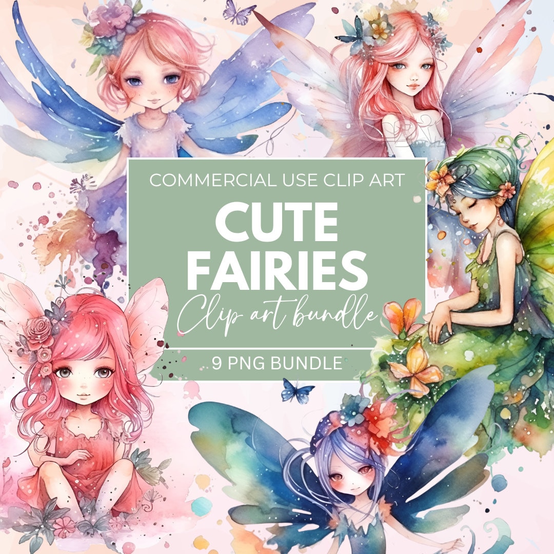 Fairy Png, Fairy Clipart, Cute Fairies Clipart, Garden Fairy PNG ...
