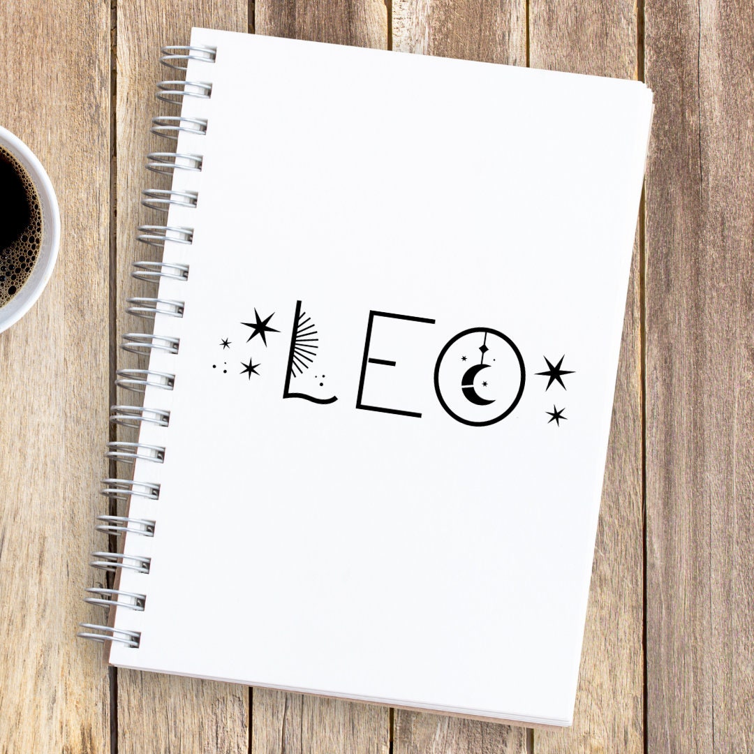 Leo Svg, Leo Png, Zodiac Svg, Celestial Svg, Astrology, Witchy Svg ...