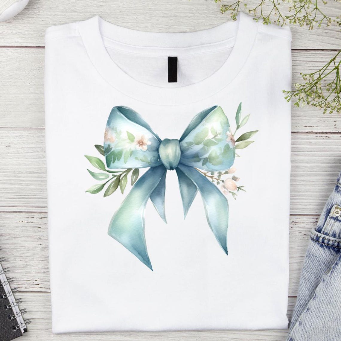 Coquette Bow Clipart, Ribbon Clip Art, Cute Bow PNG, Cottagecore ...