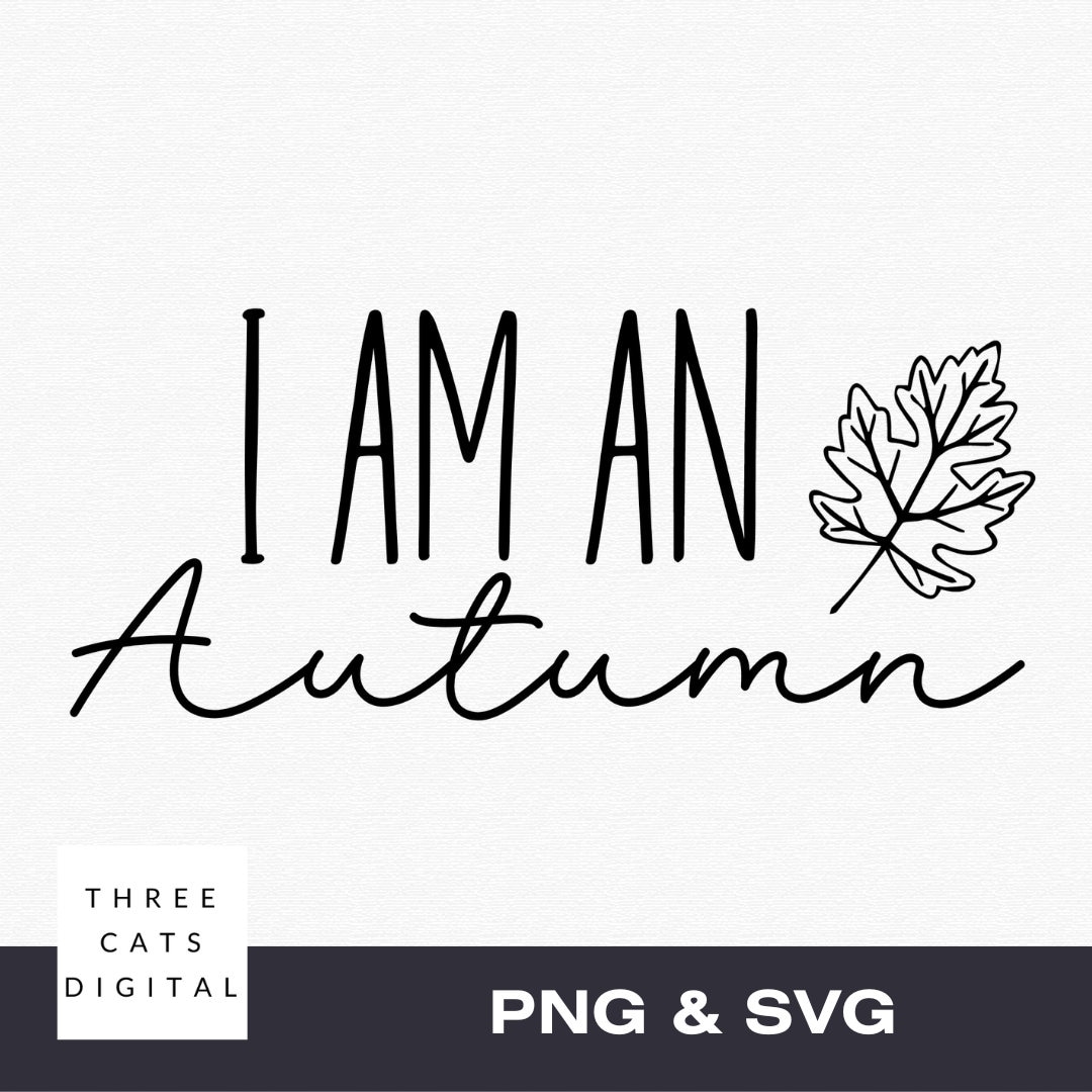 Gilmore Girls Svg, Png, Gilmore Girl Svg, I Am an Autumn Svg, - Etsy