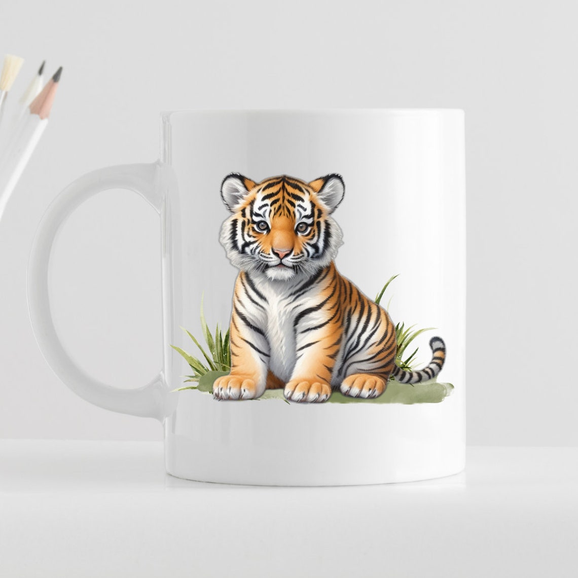 Tiger Clip Art Tiger Clipart Tiger Png Cute Tiger Tiger - Etsy