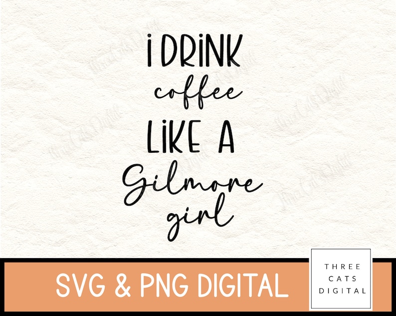 Gilmore Girls Svg, Png, Gilmore Girl Svg - Etsy