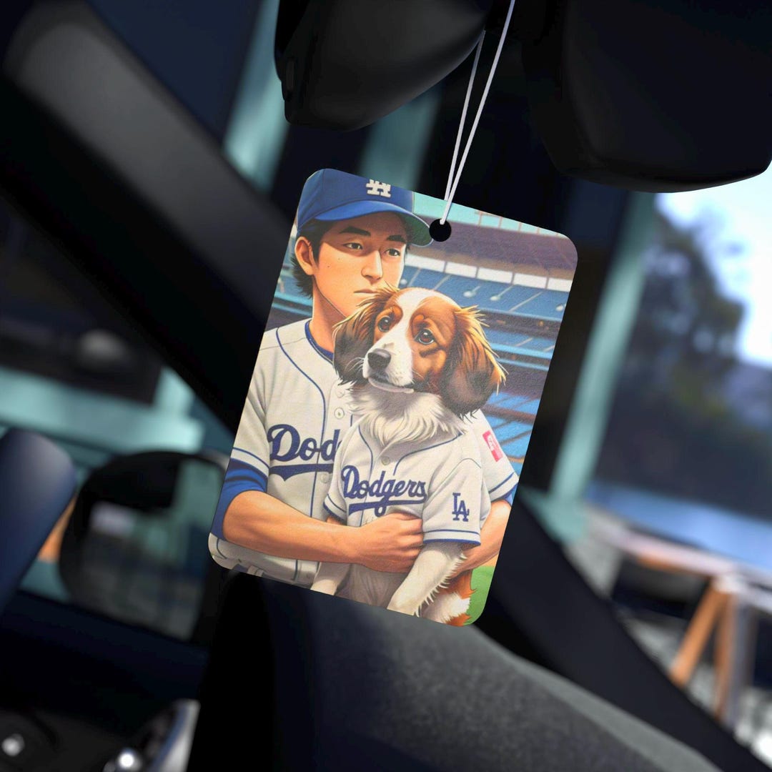 Ohtani and Decoy Los Angeles Dodgers Baseball Fan Art Anime Style ...