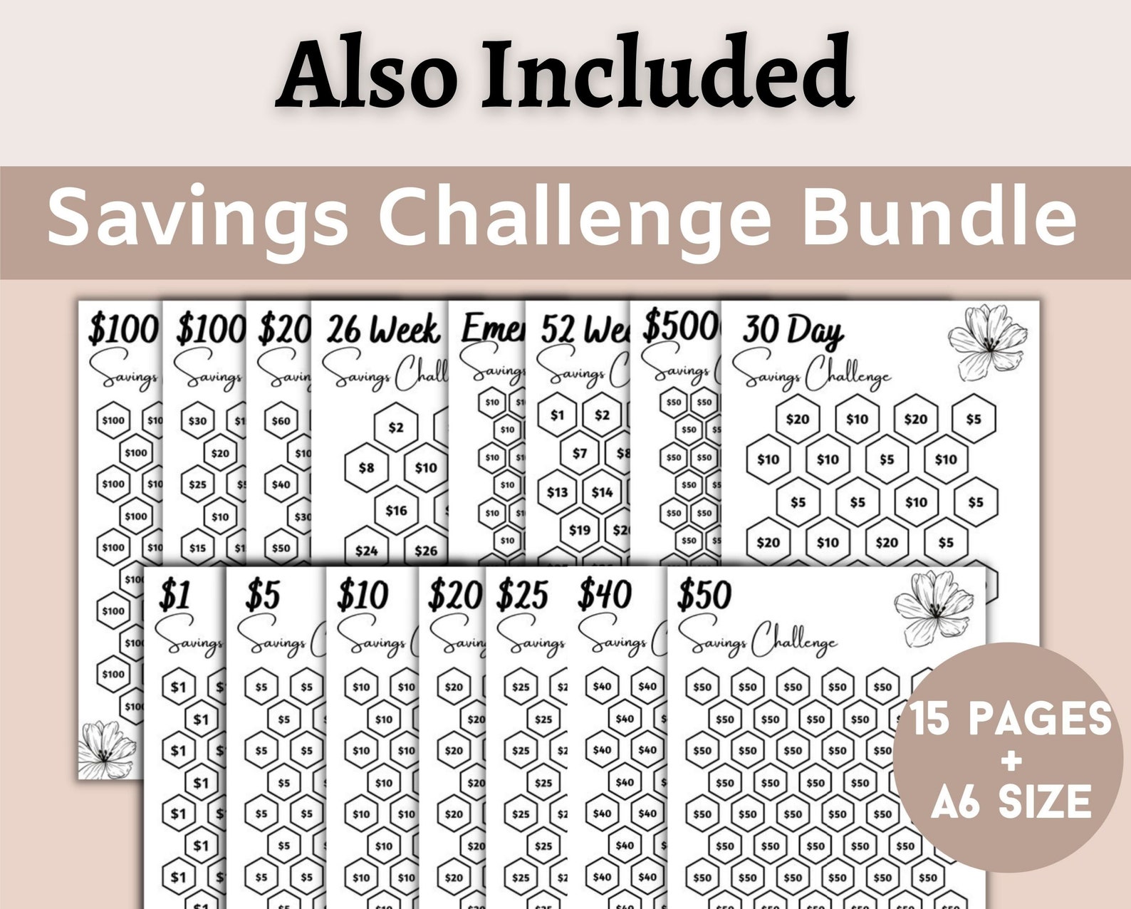 Budget Planner Bundle Printable Budget Planner Kit Weekly - Etsy