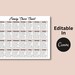 Family Chore Chart, Editable Family Planner Printable, Weekly Family ...
