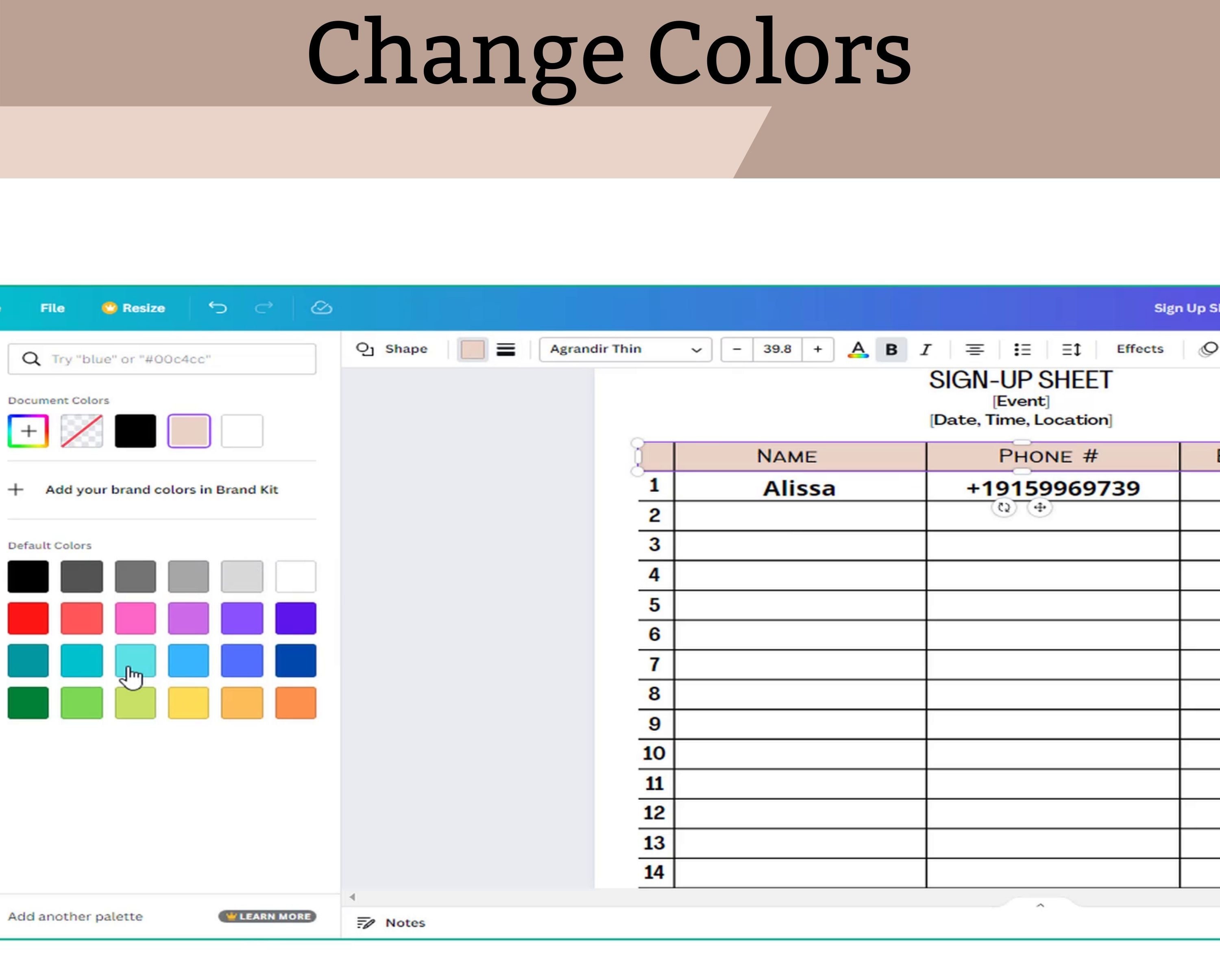 Editable Sign up Sheet 2 Email Sign up Forms PRINTABLE Sign - Etsy