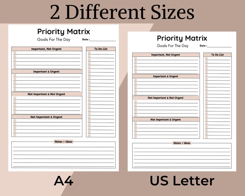 Task Priority Matrix, Eisenhower Matrix, Decision Matrix, Productivity ... Task Priority Matrix, Eisenhower Matrix, Decision Matrix, Productivity ...