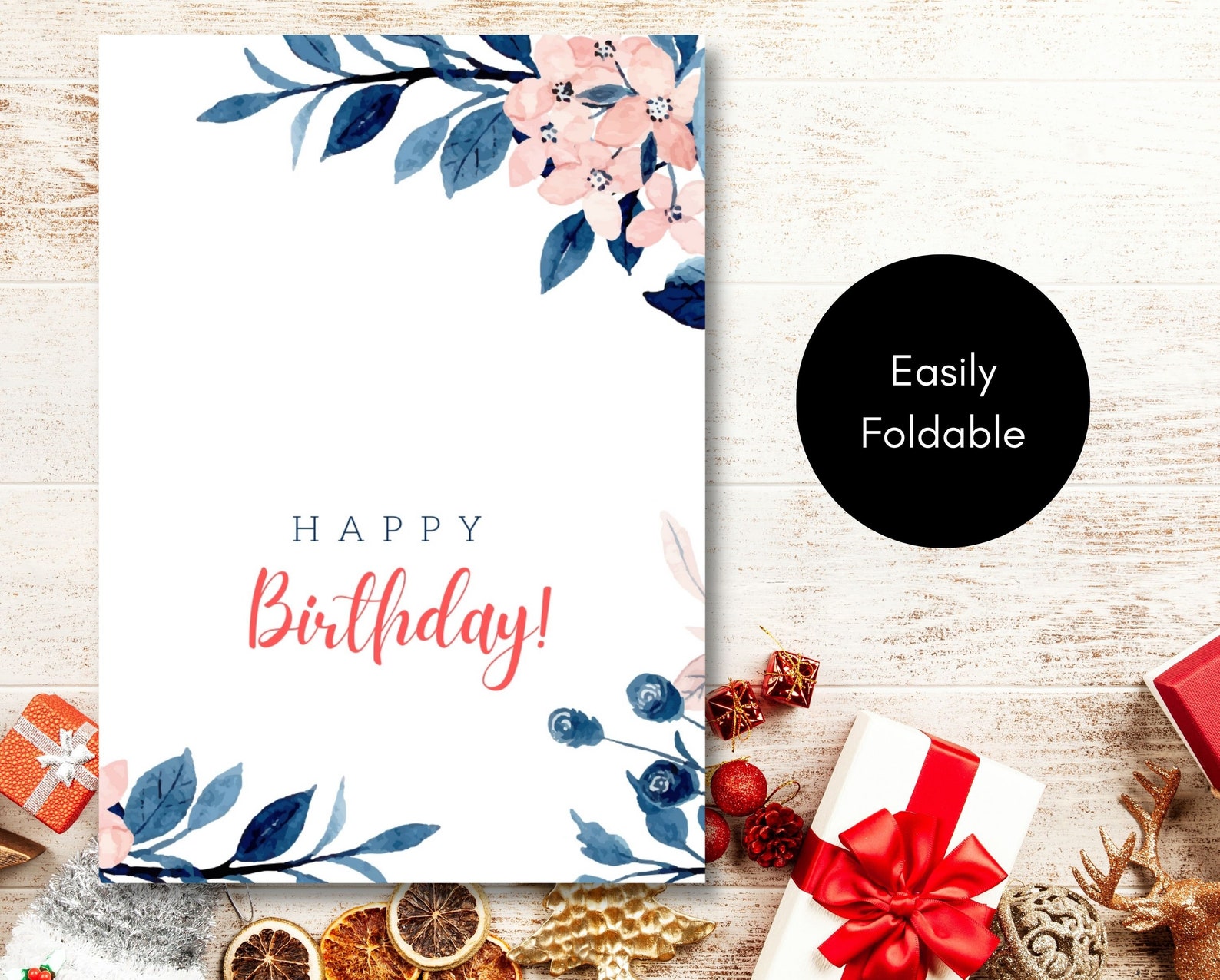Printable Cards Birthday Birthday Card Printable Happy - Etsy