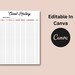 Client History, Printable Client Payment Log, Editable Business Finance ...