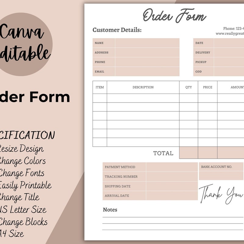 Print Shop Business Forms - Etsy