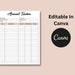 Account Tracker Printable Account Log Editale Bank Account Tracker ...