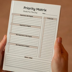 Task Priority Matrix, Eisenhower Matrix, Decision Matrix, Productivity ...