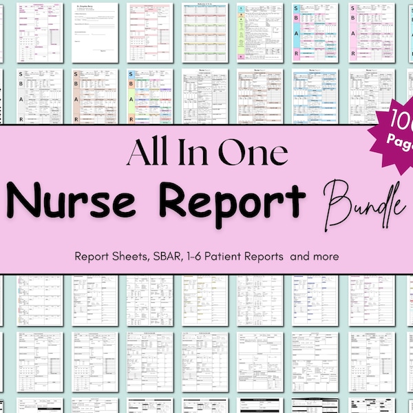 Icu One Pager - Etsy