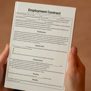 Employment Job Contract Agreement - Employment Job Service Contract ...