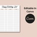 Editable Puppy Waiting List Sign up Sheet, PRINTABLE Sign Up, Event ...