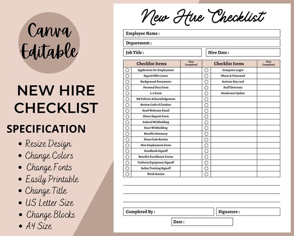 Employee 30 60 90 Day Plan, Employee Onboarding Plan, New Hire ...