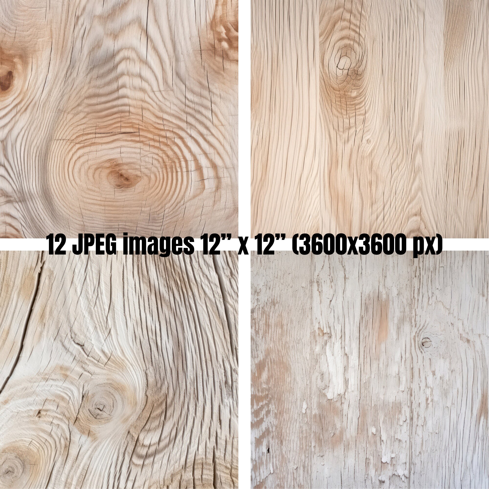 Seamless Wood Textures Digital Paper Rustic Wood Planks - Etsy