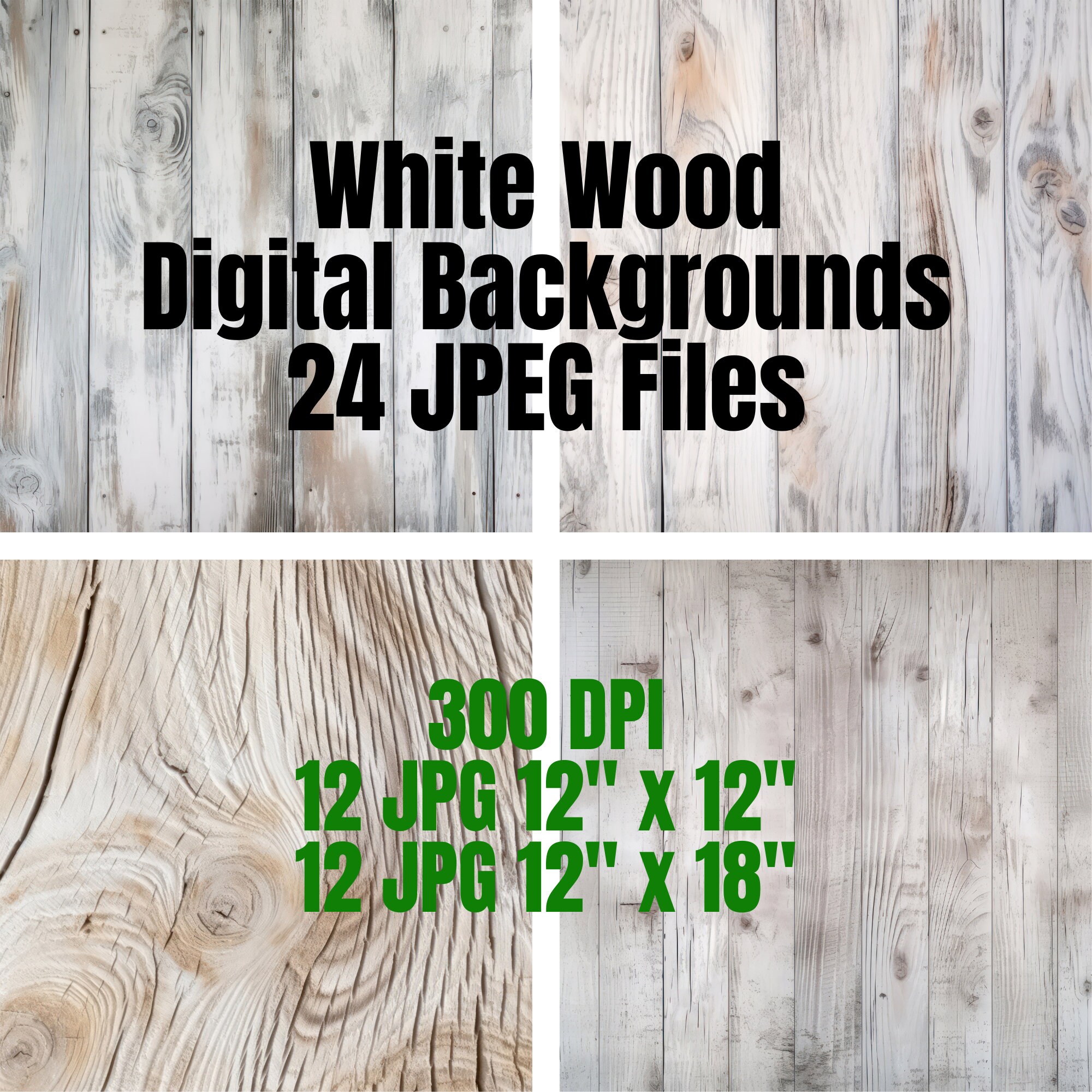 Seamless Wood Textures Digital Paper Rustic Wood Planks - Etsy