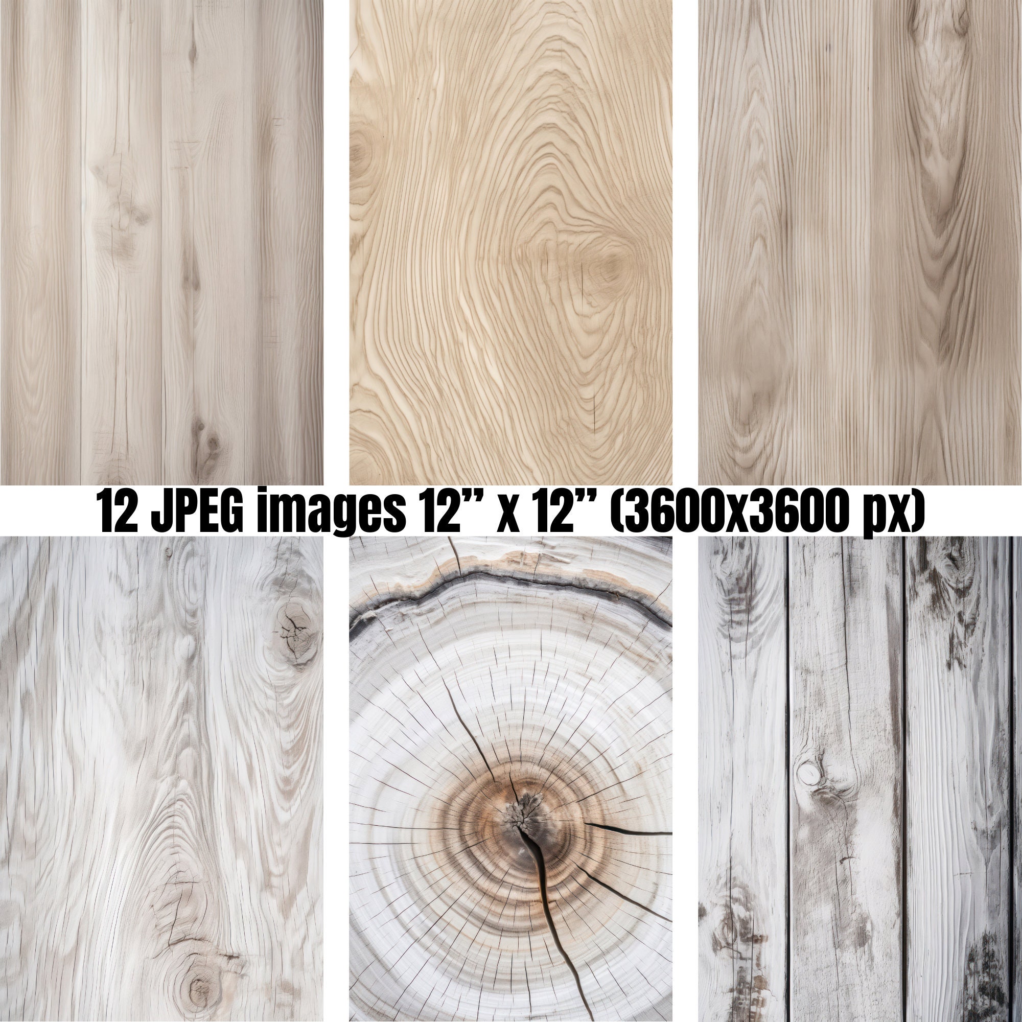 Seamless Wood Textures Digital Paper Rustic Wood Planks - Etsy