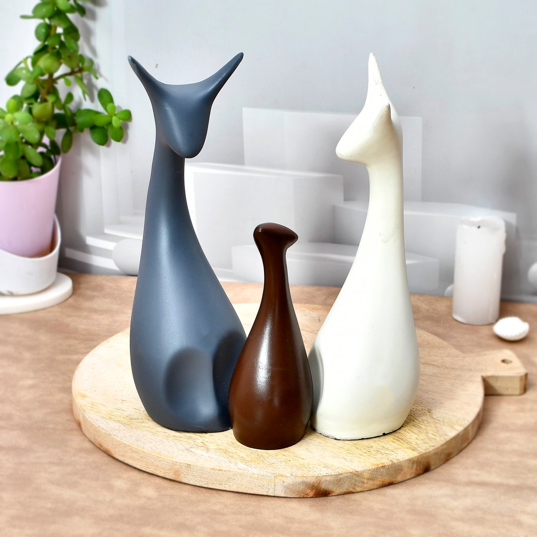 Deer Family New Antique Finish Showpiece for Home Decor/gifting/living ...