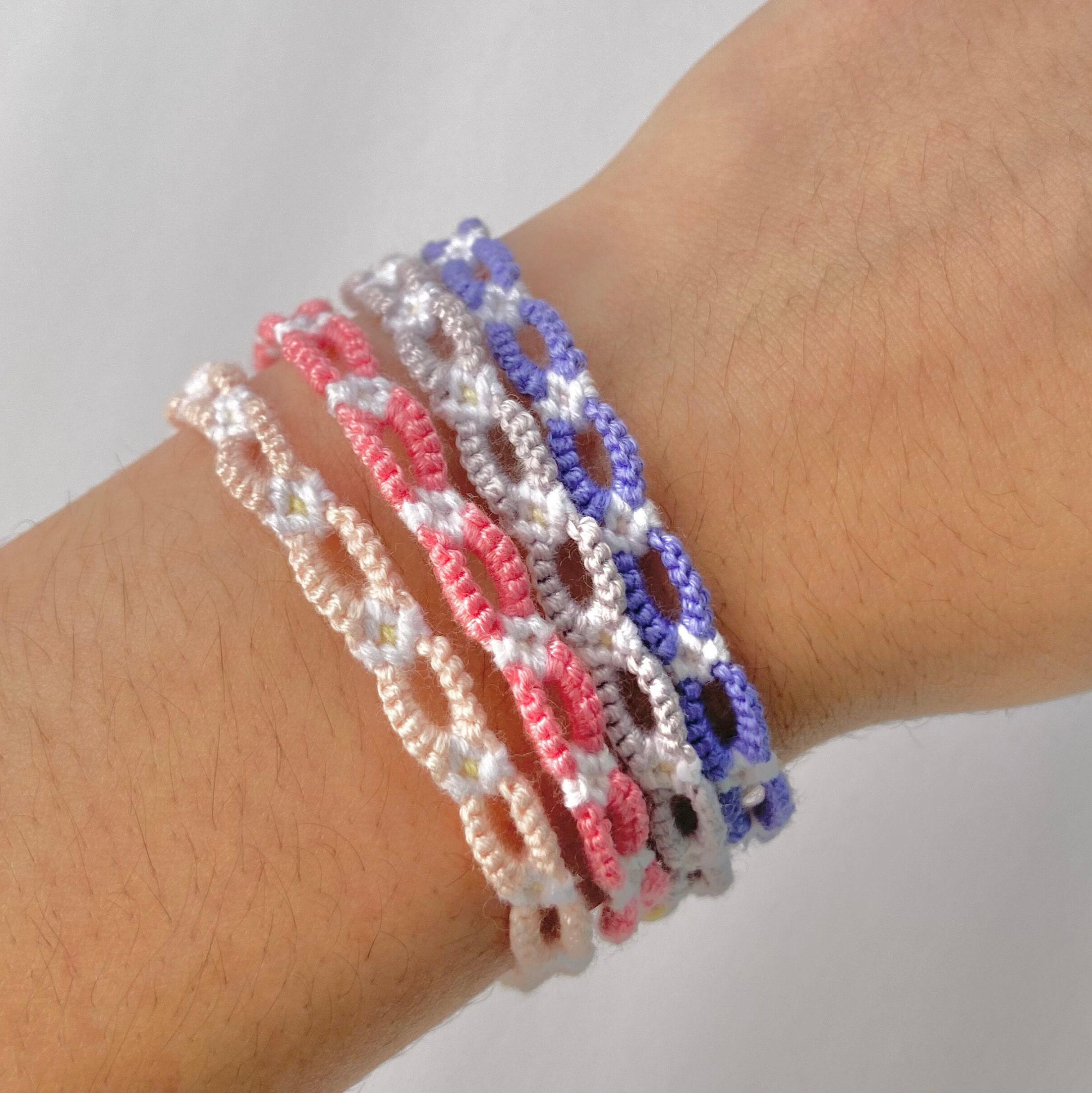 Daisy Chain Friendship Bracelets - Etsy